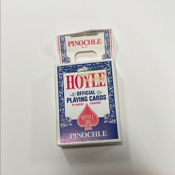Games | Hoyle Pinochle Playing Cards Red And Blue | Poshmark